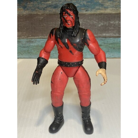 Jakks Pacific | Toys | Vintage 998 Wwe Wwf Kane Jakks Pacific Wrestling Action Figure | Poshmark